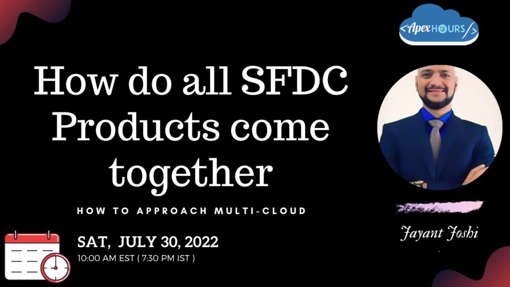 How do all SFDC Products come together - Apex Hours Events